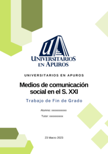 Portada TFG: cómo hacerla paso a paso y con ejemplos